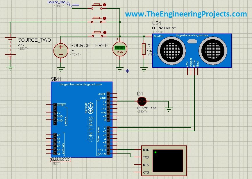 Ultrasonic Sensor Simulation in Proteus Ultrasonic Sensor Simulation in Proteus