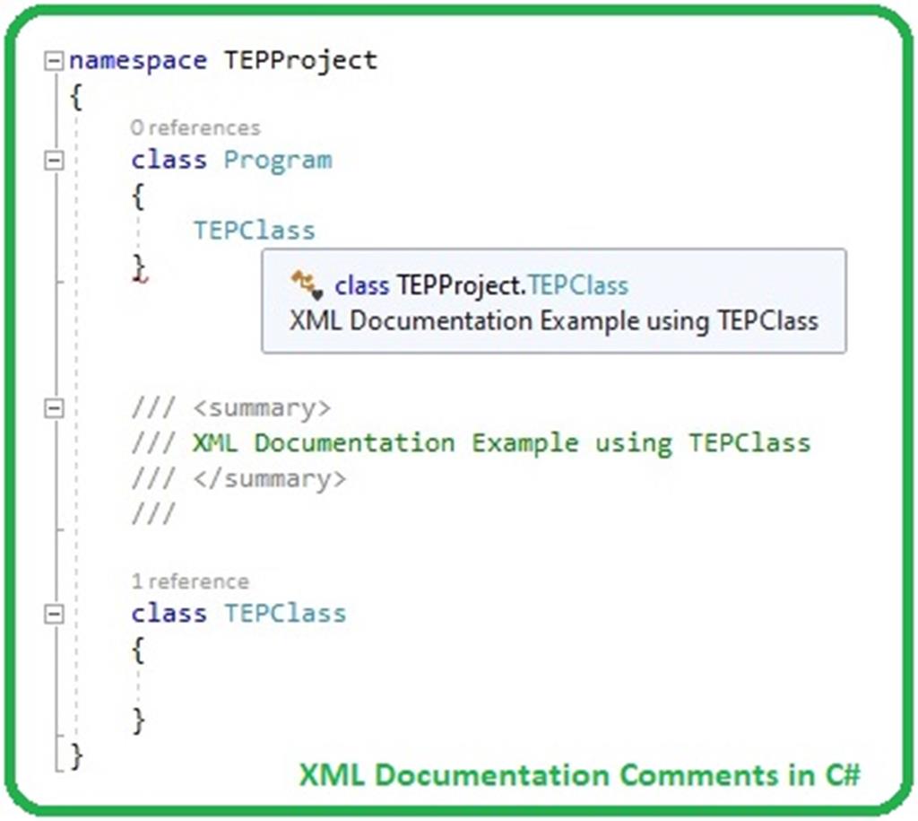 How to use C# Comments ??? - The Engineering Projects