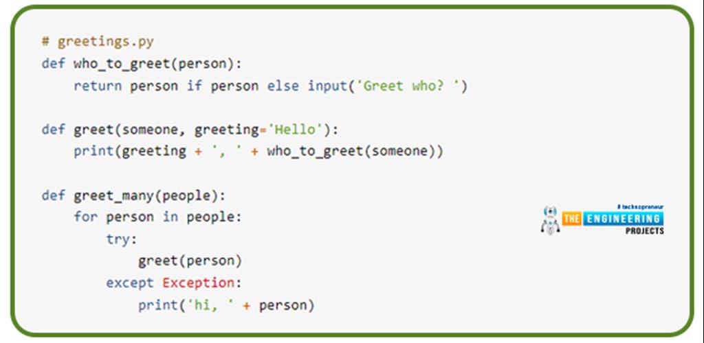 Python Traceback - The Engineering Projects