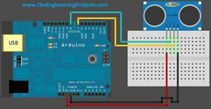 Interfacing of Ultrasonic Sensor With Arduino - The Engineering Projects