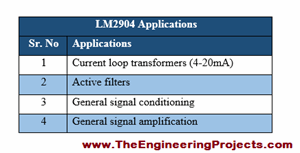 Introduction to LM2904 - The Engineering Projects