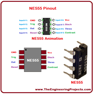 NE555_Pinout - The Engineering Projects