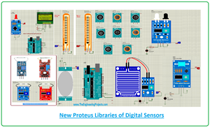 New Proteus Libraries of Digital Sensors - The Engineering Projects