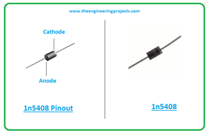 1n5408 pinout - The Engineering Projects