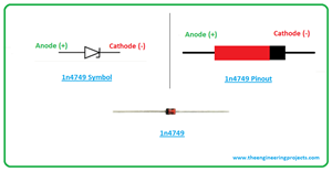 1n4749 pinout - The Engineering Projects