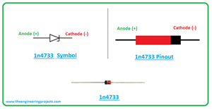 1n4733 pinout - The Engineering Projects
