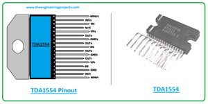 tda1554 pinout - The Engineering Projects