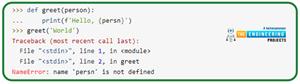 Python Traceback - The Engineering Projects