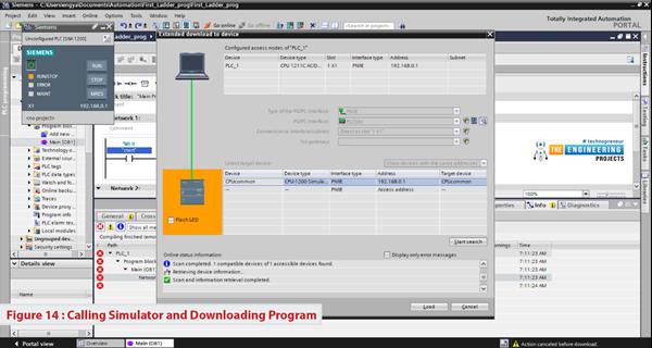 Creating the First Ladder Logic Program in PLC Simulator - The ...