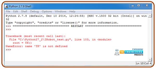 Python Traceback - The Engineering Projects