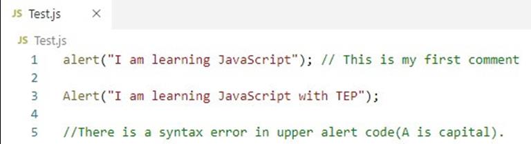 Basic Syntax And Rules In JavaScript - The Engineering Projects