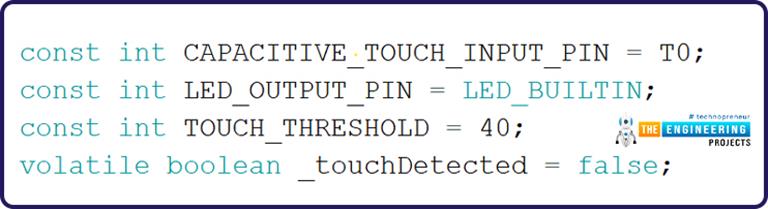 ESP32 Capacitive Touch Sensor - The Engineering Projects