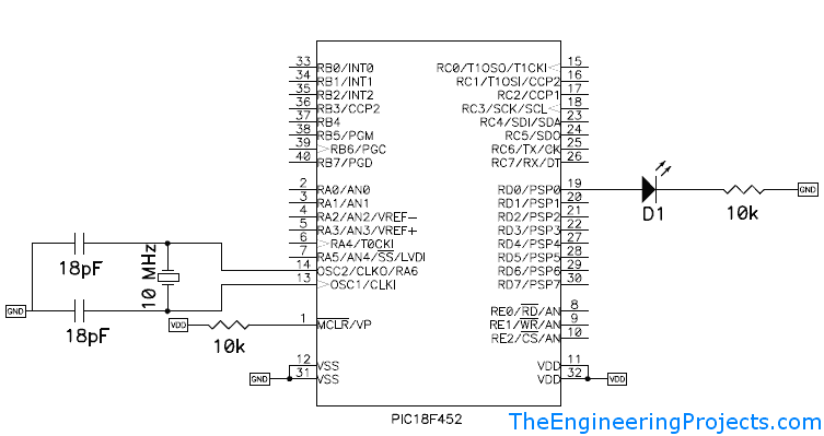 Pic Microcontroller Projects The Engineering Projects