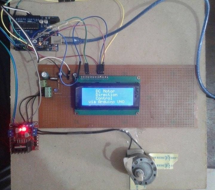 Dc Motor Direction Control Using Arduino The Engineering Projects
