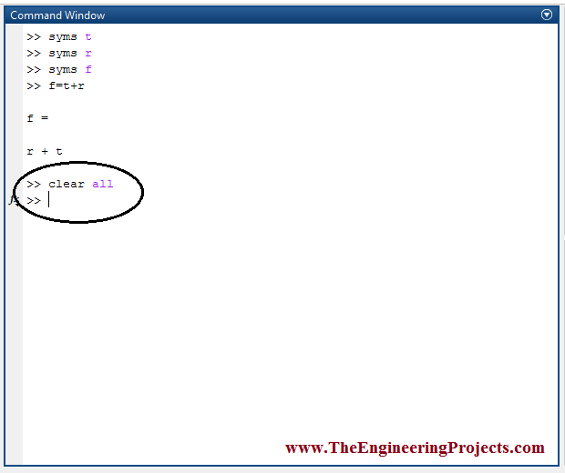 How To Clear MATLAB Windows The Engineering Projects
