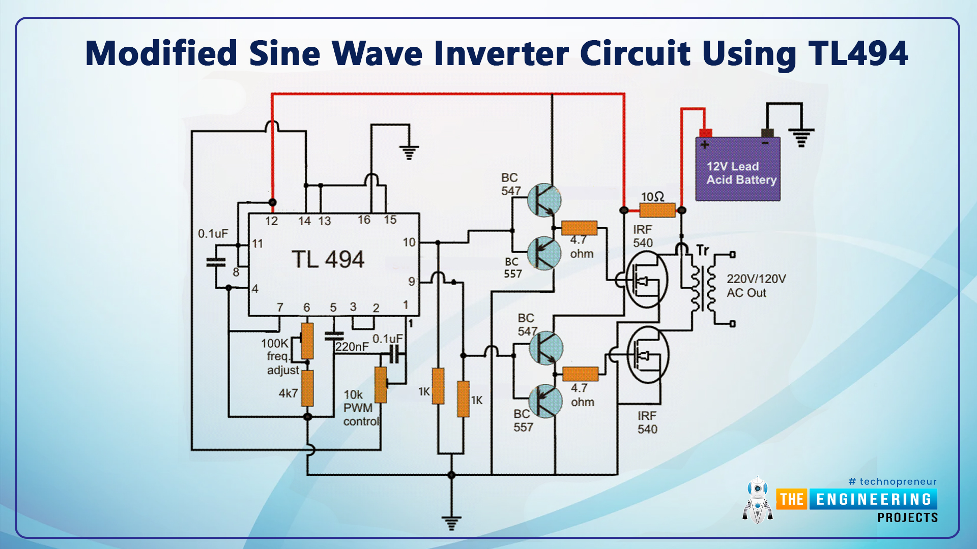 Introduction to TL494 - The Engineering Projects