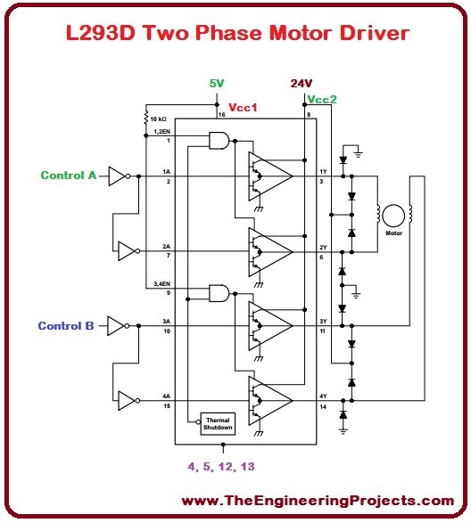 Introduction to L293D - The Engineering Projects