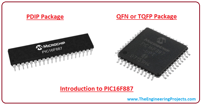 Introduction to PIC16F887 - The Engineering Projects