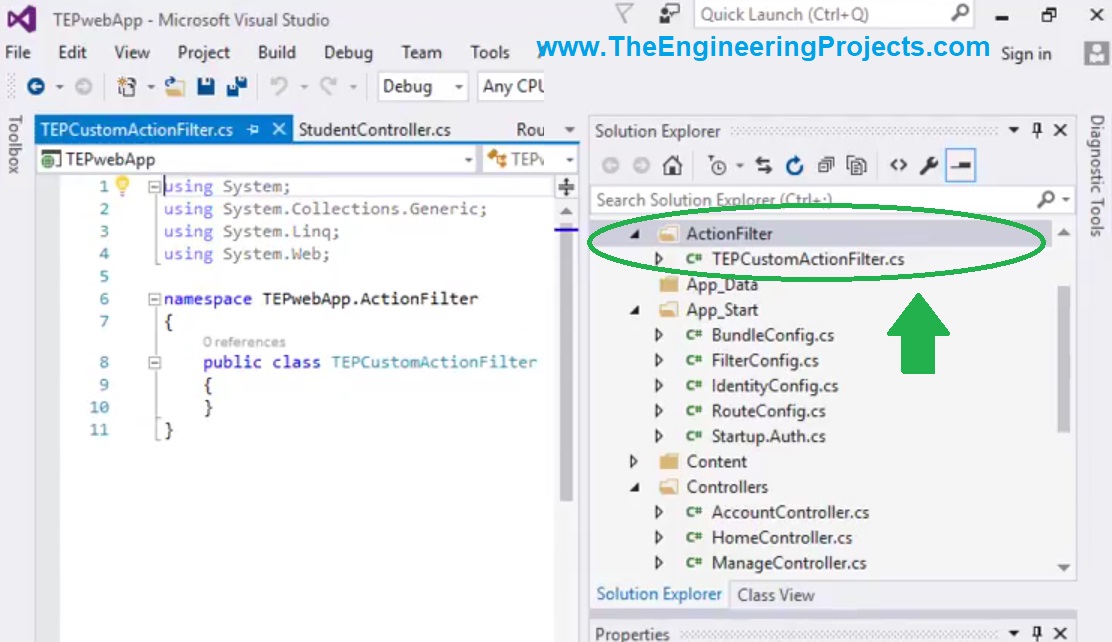 create new filter in asp - The Engineering Projects