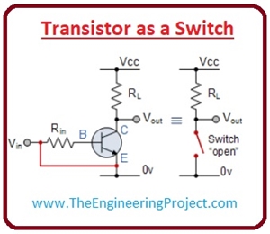 Transistor as a Switch - The Engineering Projects
