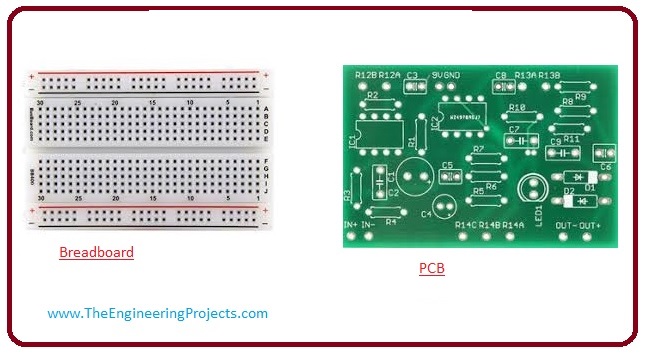 PCB vs Breadboard - The Engineering Projects