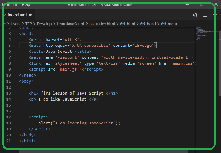How To Include Javascript Code In HTML Page The Engineering Projects