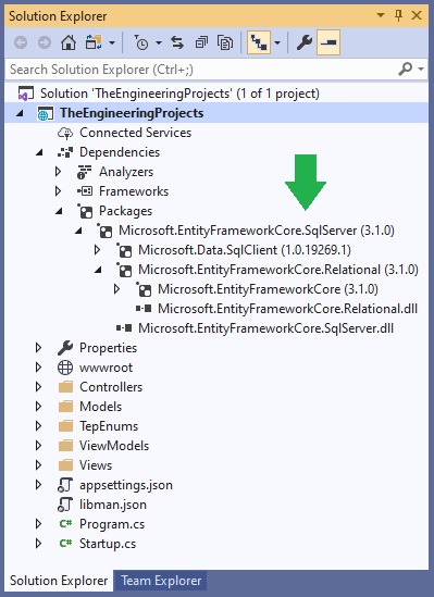 Introduction To Entity Framework Core The Engineering Projects