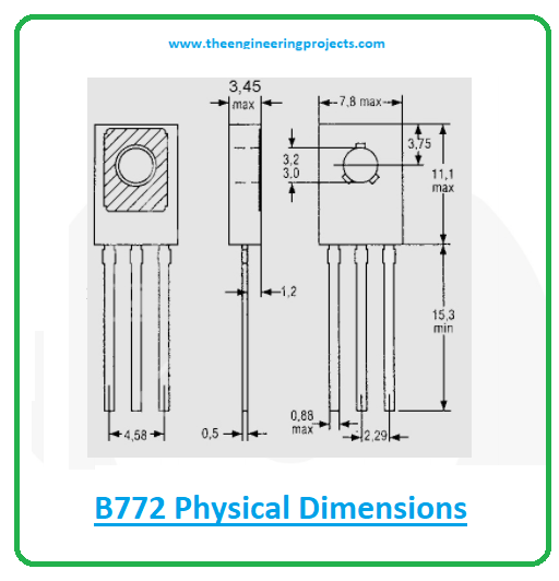 B772 Transistor Pinout, Features, Datasheet & Applications - The ...