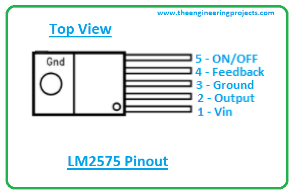 LM2575 Buck Converter Datasheet, Pinout, Features, Applications - The Engineering Projects