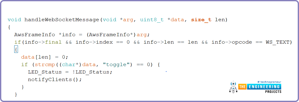 ESP32 Web Socket Server - The Engineering Projects