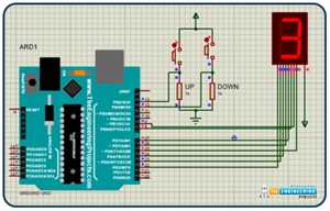Up Down Counter using Arduino & 7-Segment Display - The Engineering ...