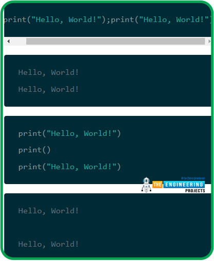 Writing First Code In Python Hello World The Engineering Projects 3355