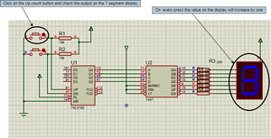Up Down Counter without Microcontroller - The Engineering Projects