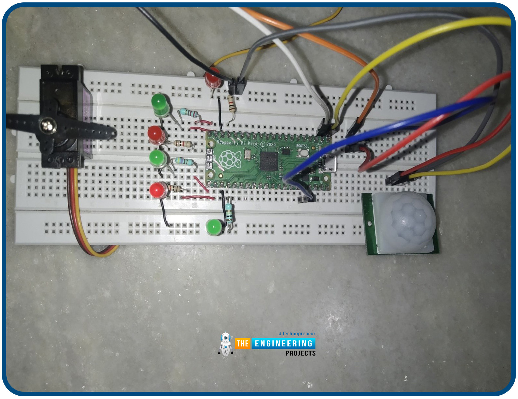 Interfacing Pir Motion Sensor And Raspberry Pi Pico Module With Micropython The Engineering